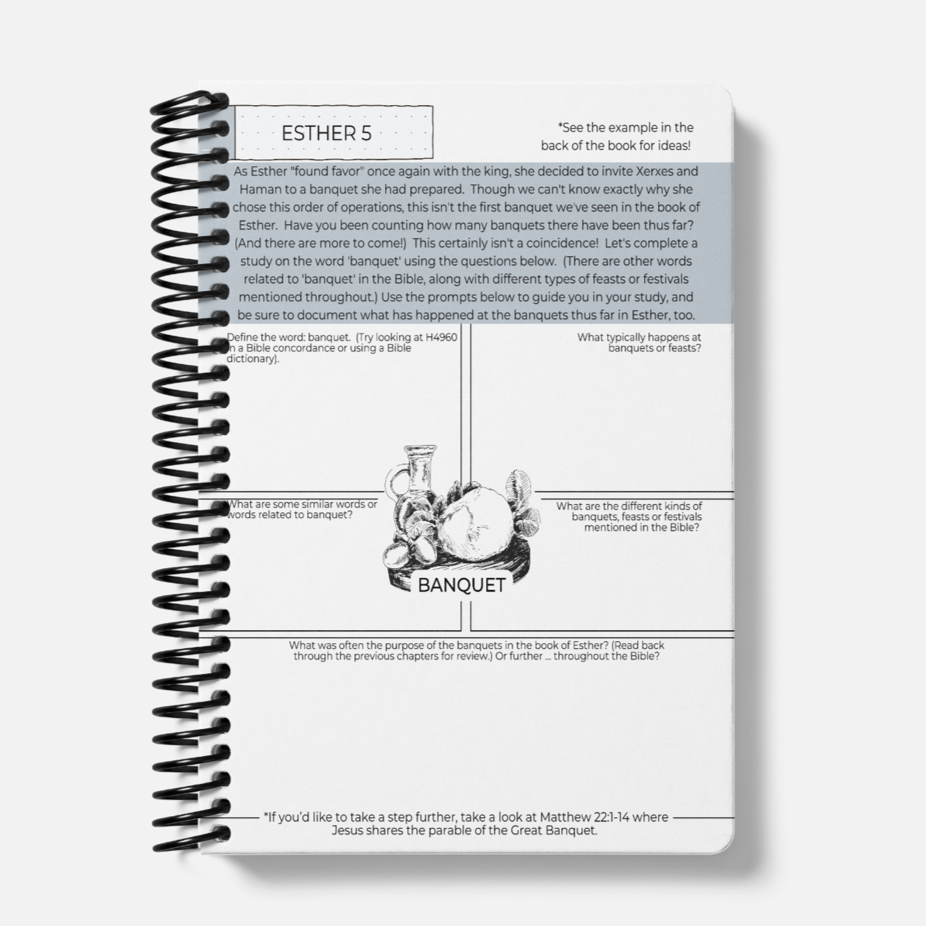 Esther Bible Study - Creative Journal with Prayer and Prompts ...